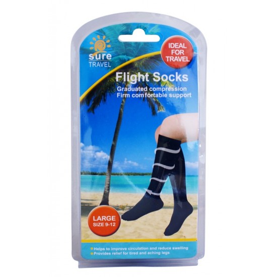 Sure Travel Flight Socks Large - Hampdens - Wholesale Supplier to the ...