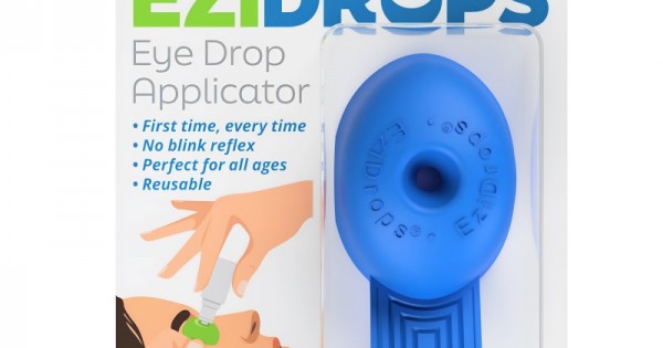 Ezidrops Eye Drop Applicator - Standard Head (dark blue) - Hampdens ...