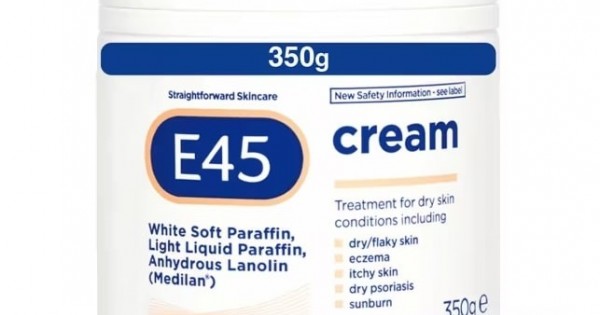 E45 Dermatological Cream 350g (tub) [GSL] - Hampdens - Wholesale ...