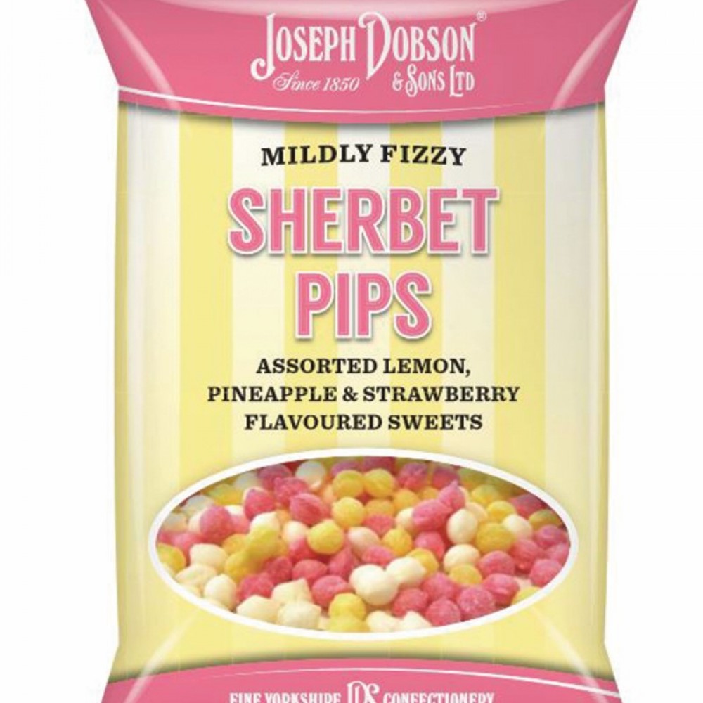 Joseph Dobson Sherbert Pips 200g - Hampdens - Wholesale Supplier to the ...