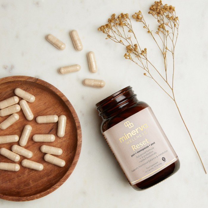 Minerva Wellness Reset - Menopause Supplement 60's - Hampdens - Wholesale Supplier to the ...