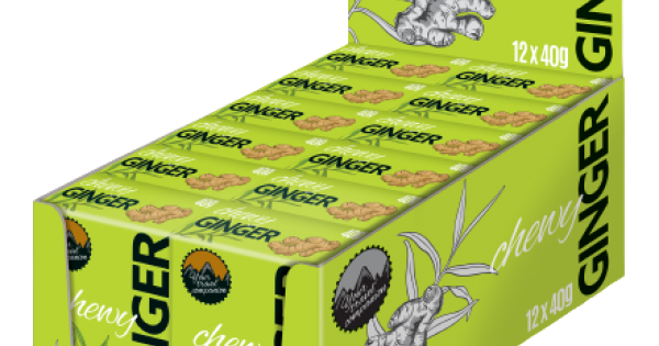 Original Ginger Chews 40g - Hampdens - Wholesale Supplier to the ...