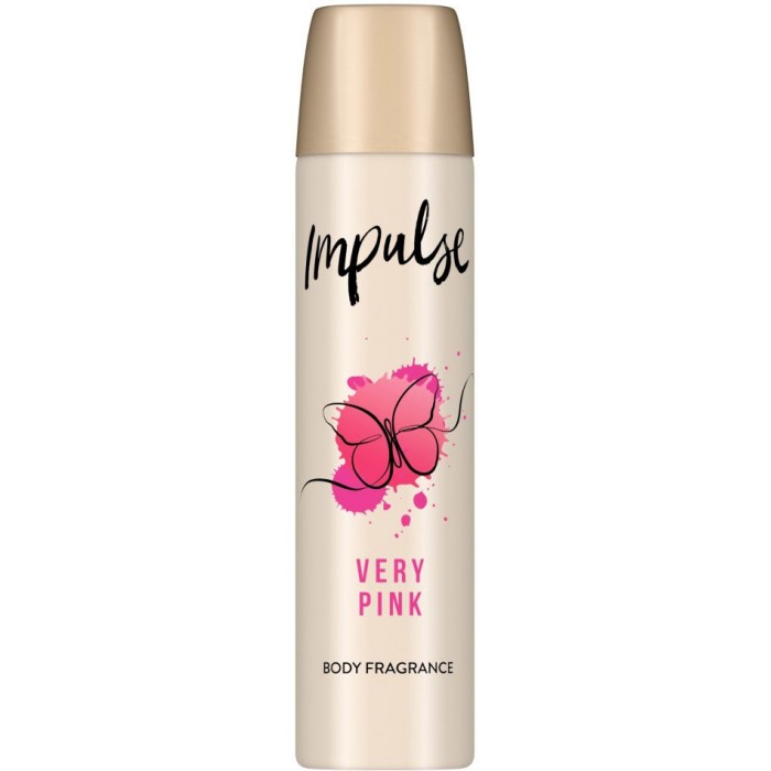 Impulse Body Spray 75ml Very Pink - Hampdens - Wholesale Supplier to ...