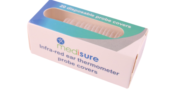 Medisure Infra-Red Ear Thermometer Probe Covers 20's - Hampdens ...