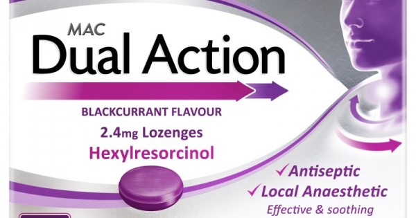 Mac Dual Action Lozenges 12's Blackcurrant [GSL] - Hampdens - Wholesale ...