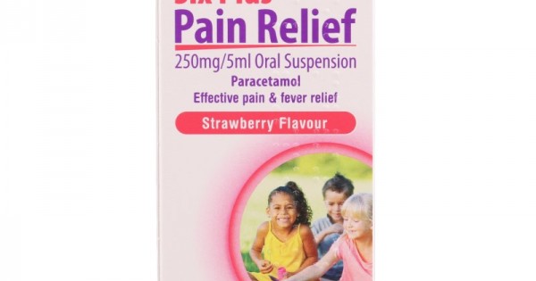 Galpharm Six Plus Pain Relief 250mg/5ml Suspension 80ml [GSL ...